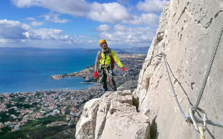 ROCK CLIMBING SPLIT - VIA FERRATA - Grand Tour Croatia Travel